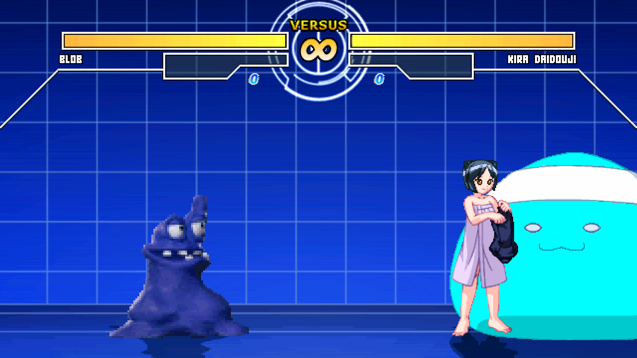 mugen blob vs 大道寺きら | 猟奈のリョナ&エロ動画(第一拠点)