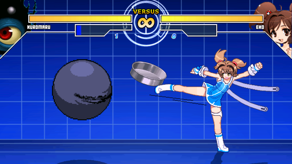 mugen kuromaru vs えこ | 猟奈のリョナ&エロ動画(第一拠点)