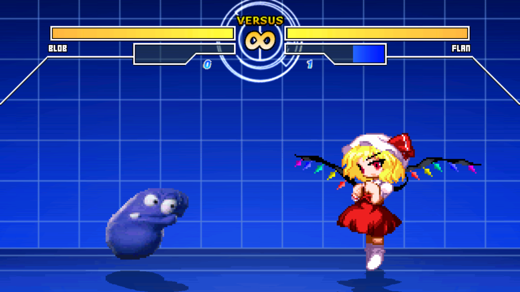 mugen Blob vs フランドール・スカーレット | 猟奈のリョナ&エロ動画(第一拠点)