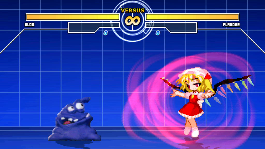 mugen blob vs フランドール・スカーレット | 猟奈のリョナ&エロ動画(第一拠点)