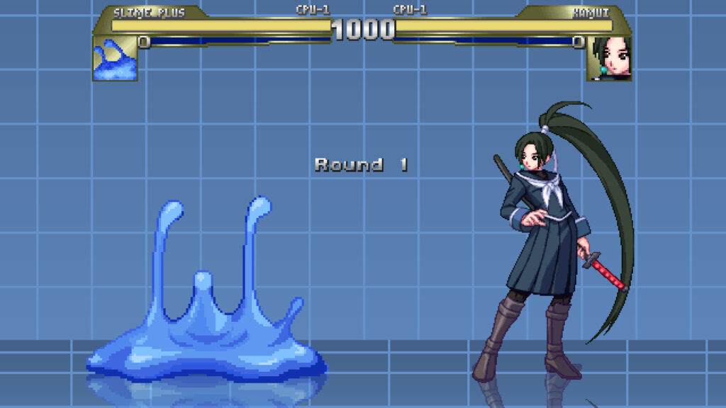 Mugen Slime Vs 朱鷺宮神依 猟奈のリョナandエロ動画 第一拠点