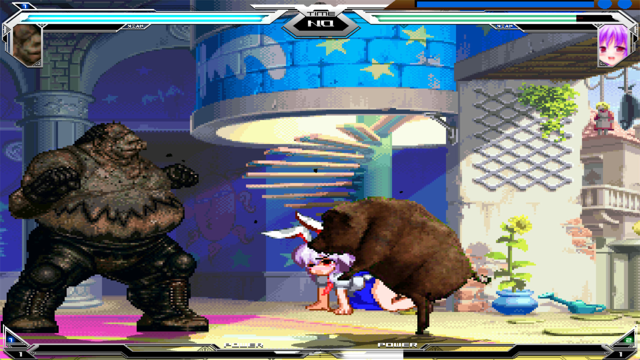 (グロ注意)mugen orc vs フランドール・スカーレット | 猟奈のリョナ&エロ動画(第一拠点)