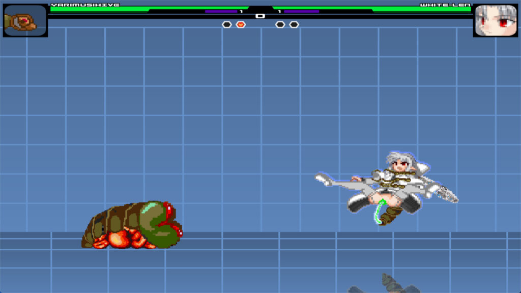 mugen yarimushi vs 白レン(水底エンド) | 猟奈のリョナ&エロ動画(第一拠点)